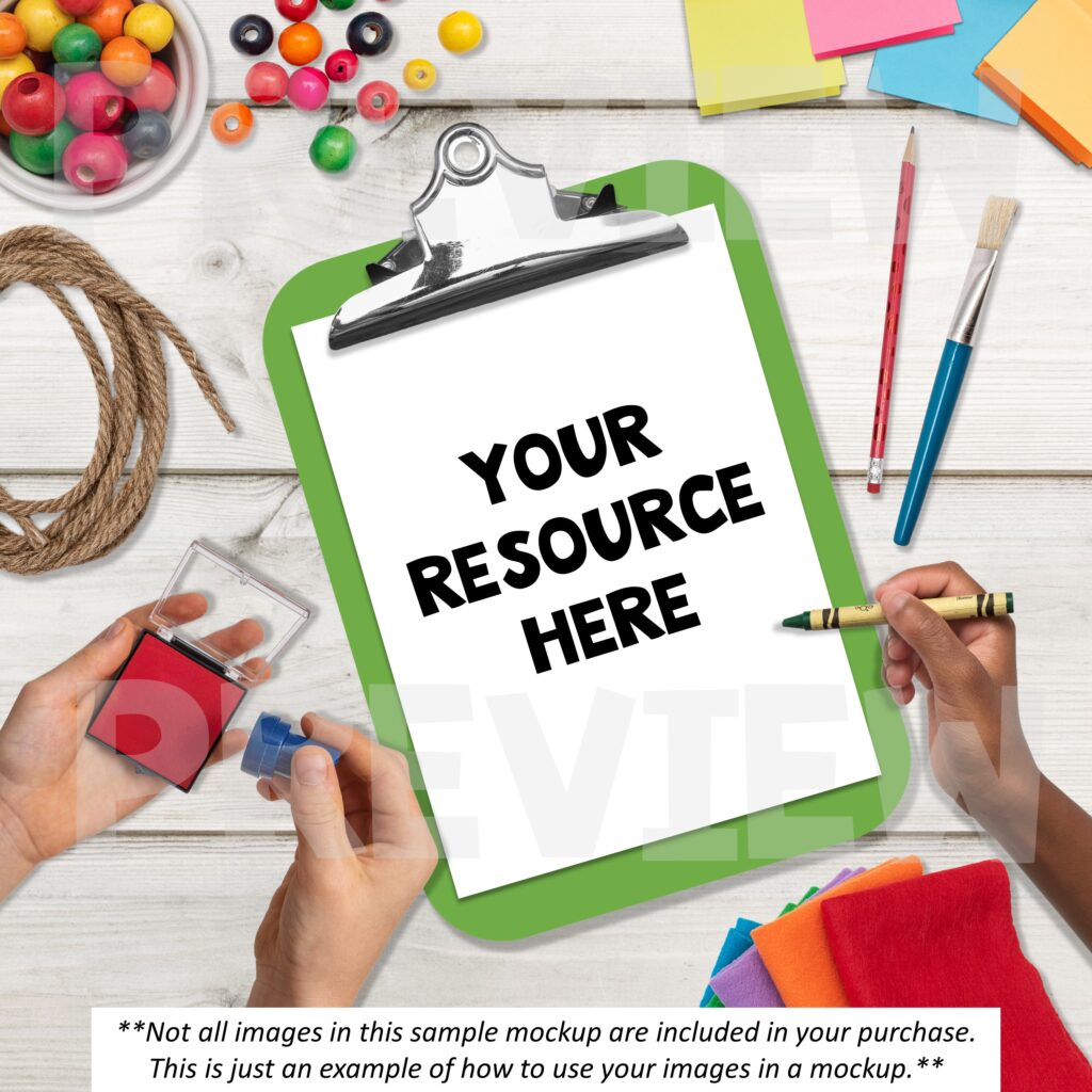 5 Reasons why TPT Sellers Should Use Digital Mockup Elements - Teaching ...